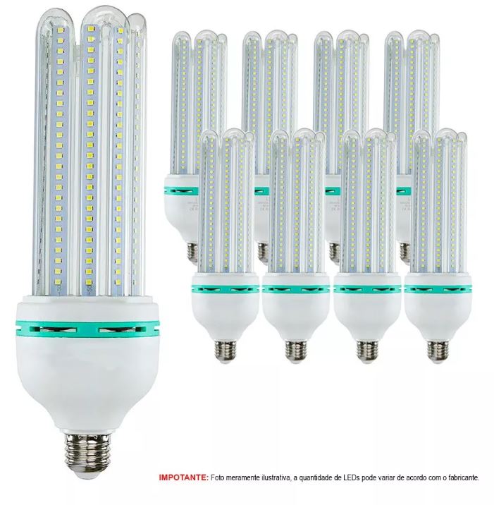 Caixa C/50 Lampada Led Milho | Ralcomp